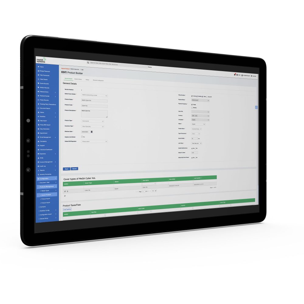 Demo – Markit Systems
